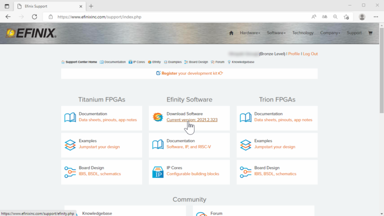 Efinix社FPGA統合開発環境 Efinity®環境構築 - 株式会社ライト・ライト